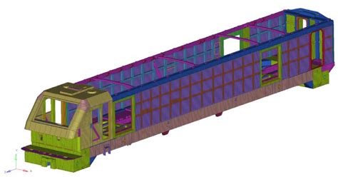Finite Element Model Of The Carbody Of A Locomotive Download
