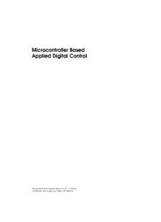 Download Microcontroller Based Applied Digital Control PDF