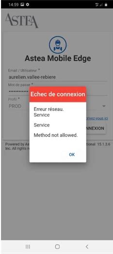 Connection Error On Mobile App CRITICAL IFS Community
