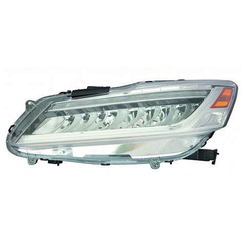For Honda Accord Sedan Headlight Assembly 2016 2017 Passenger Side Led