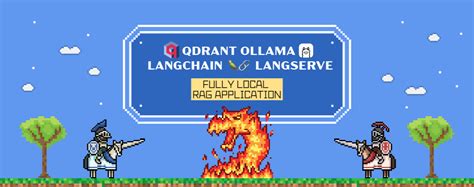 fully local rag with qdrant ollama langchain and langserve by agent