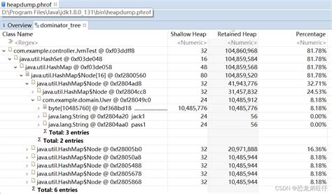 eclipse memory analyzer工具分析java heapdump实战 eclipse memory analyzer 分析
