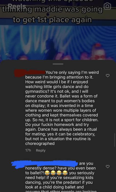 Weird Dude Thinks Girls Women Dancing Is Inherently Sexual And A Ritual For Mating This Was