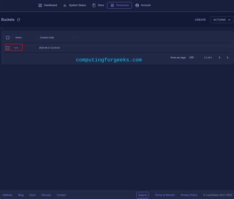 Run Local Aws Cloud Stack Using Localstack On Linux Computingforgeeks
