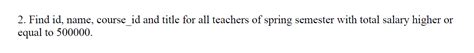 Solved Answer The Following Questions The Relation Schema Chegg Com