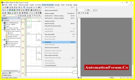 how to write plc program in keyence plc software