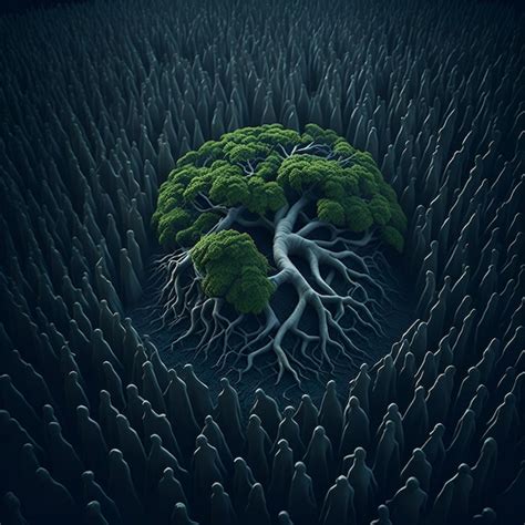 Premium Ai Image Overpopulation Is A Root Problem Of All The Natural Environmental Issues