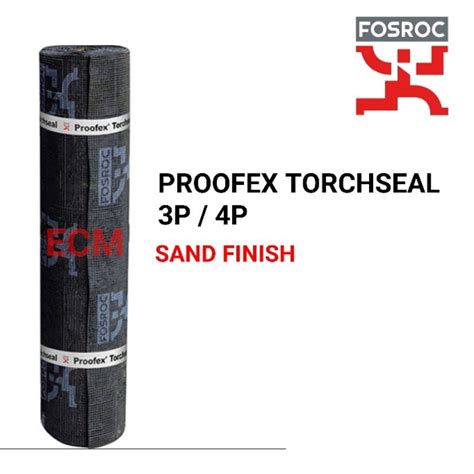FOSROC PROOFEX TORCHSEAL P P SAND FINISH M X M Torch Applied Bitumen Waterproofing