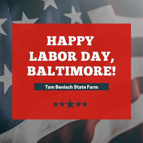 Laborday Funfacts Tombenischstatefarm Tom Benisch
