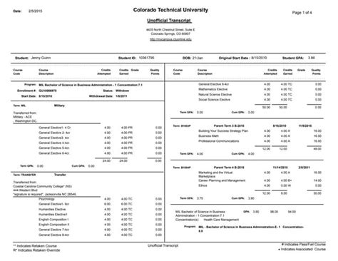Ctu Transcript