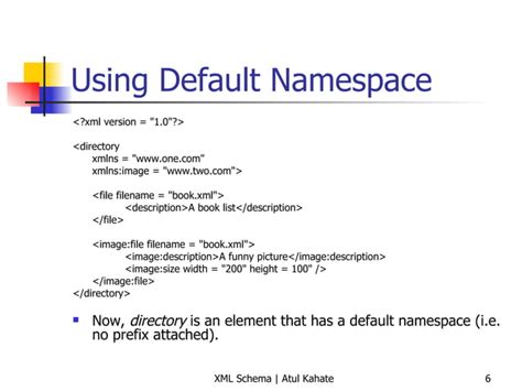 3 Xml Namespaces And Xml Schema Ppt