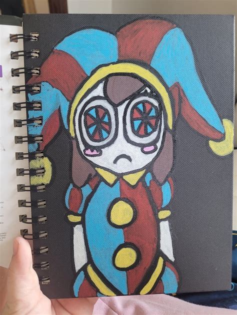 Pomni Sketchbook Art R Theamazingdigitalciru