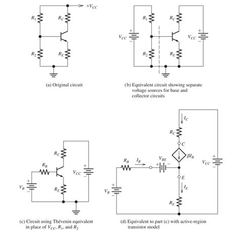 Solved P12 49 Consider The Four Resistor Bias Network Of