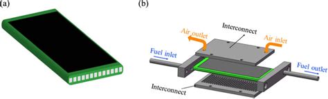 Geometry Of Designed Sofc With Double Sided Cathodes A Schematic Download Scientific Diagram
