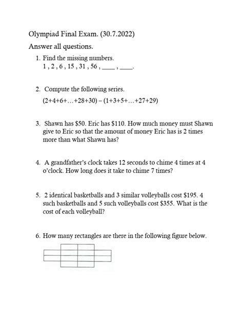 answer all questions pdf