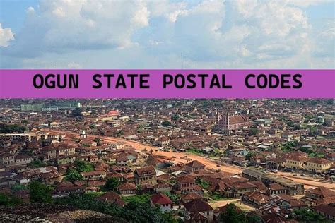 List Of Postal Codes In Ogun State Pulse Nigeria