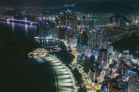 釜山海雲台新景點，100樓高空夜景