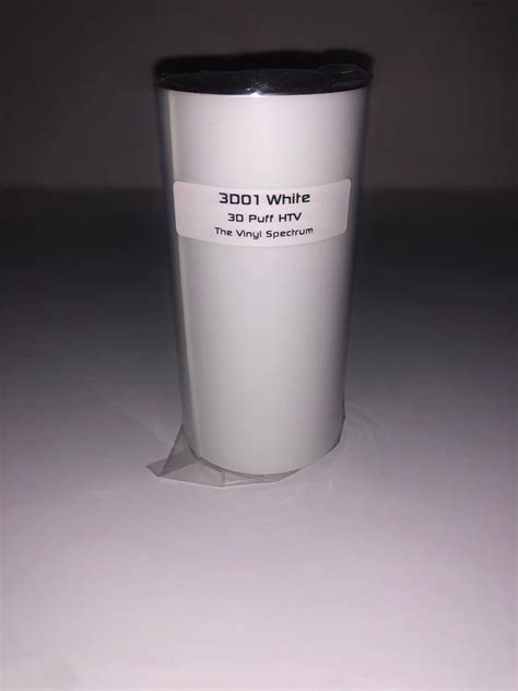 3d01 White Siser Easy Puff Sample Roll