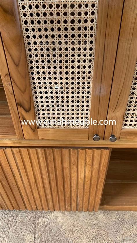 Kitchen Set Kombinasi Rotan Omah Meubel