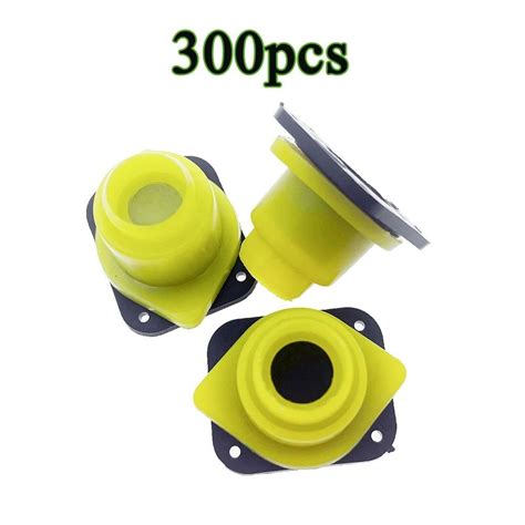 300pcs Plastic Brown Cell Cup Larva Holder And Bracket Bar Fixture Fixing Block On Frame With