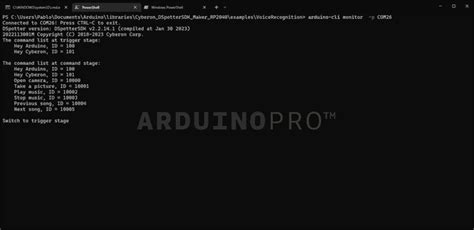 Voice Commands With The Arduino Speech Recognition Engine Arduino