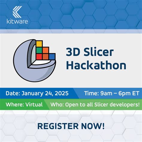 Hackathon 3dslicer Opensource Devcommunity Techevent
