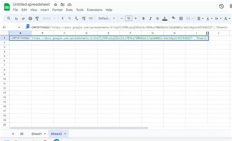 Rumus Fungsi Importrange Tutorial