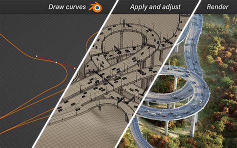 the roads must roll procedural streets and bridges blender market