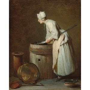 Jean Simeon Chardin The Scullery Maid C 1738 Giclee Fine Art