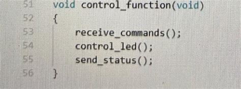 solved void control function void