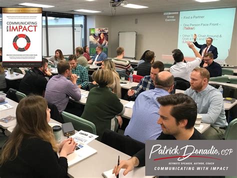 Patrick Donadio Speaker Trainer Coach Communicate Present And Lead With Greater Impact