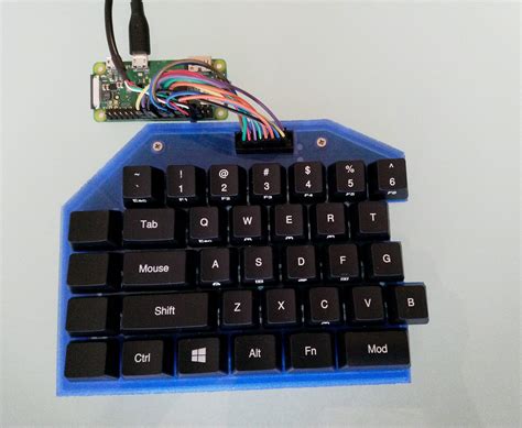 Building A Split Mechanical Keyboard With A Raspberry Pi Zero Controller Raspberry Pi