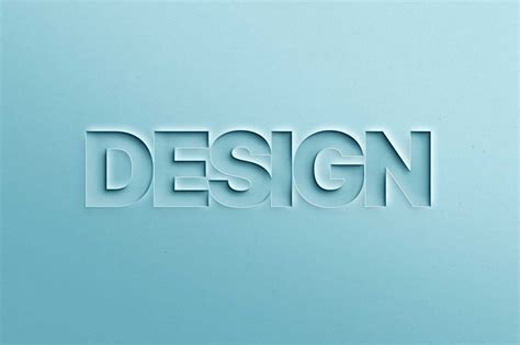 Free Paper Cutout Text Effect PSD