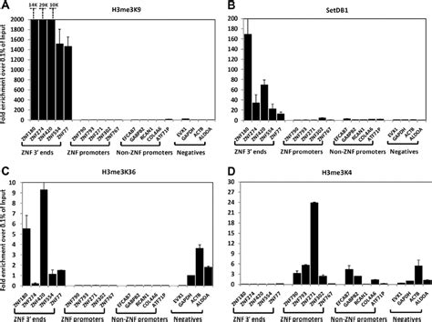 The Setdb1 Histone Methylation Complex Is Recruited To Specific Subsets