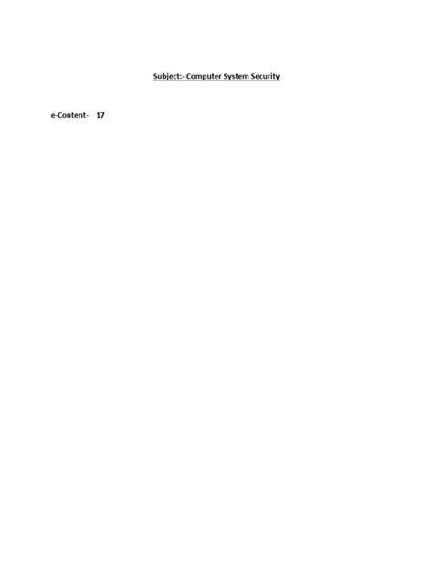 L17 Computer System Security Access Control In Windows Nt 3 Pdf