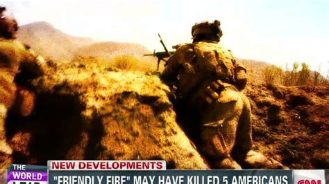 ‘friendly Fire Kills 5 Us Service Members In Afghanistan Cnn
