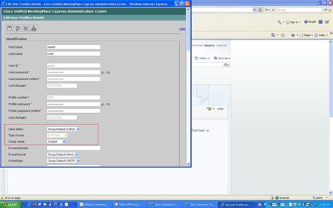 MPE 2 User Settings Cisco Community
