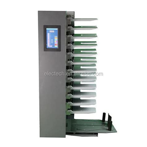 Automatic 10 Stations Paper Collator Machine Paper Sorting Machine Zhengzhou Zomagtc Allraise