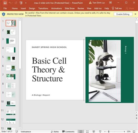 T I Ngay Slide Powerpoint Sinh H C P M T Chuy N Nghi P
