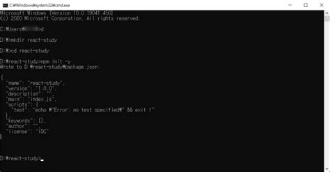 리액트 프로젝트 만들기 리액트 react 설치 부터 환경설정 기본 셋팅까지