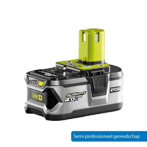 Ryobi One 4 0 Ah Li Ion Accu 7510022 Van Buuren