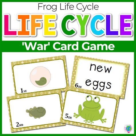 Free Printable Frog Life Cycle Mini Book