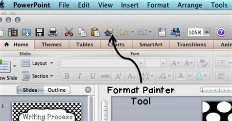 Format Painter PPT Tech Tip Literacy Spark