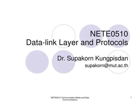 PPT NETE0510 Data Link Layer And Protocols PowerPoint Presentation Free Download ID 7041967