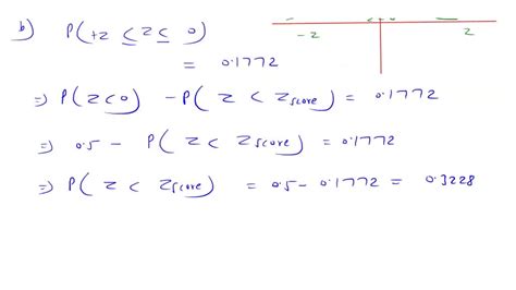 Find The Following Z Values For The Standard Normal Variable Z A Pz