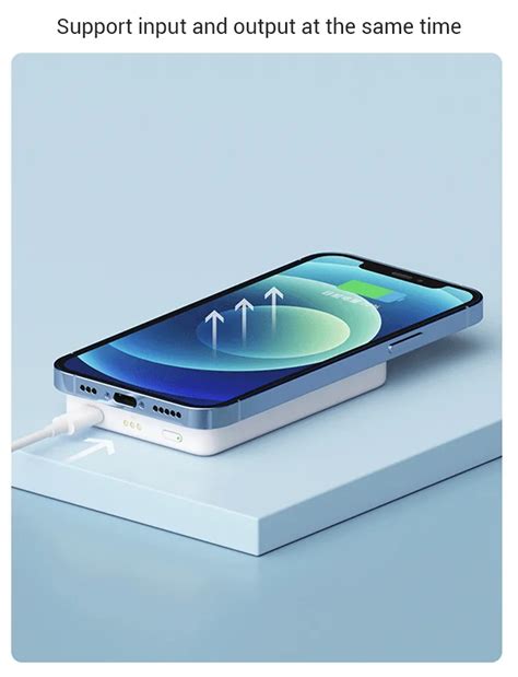 Xiaomi Magnetic Wireless Power Bank Fast Charging W W Mah Mah Mi Portable Charger