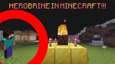 How To Summon Herobrine In Minecraft And Defeat Him YouTube