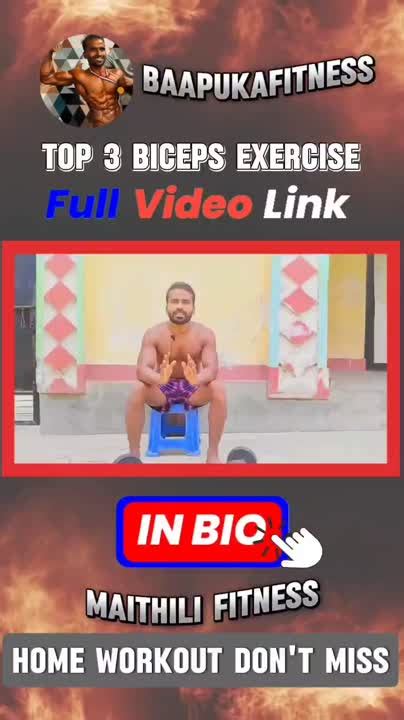 Video Satrudhan Kumar Sutihar On Linkedin Biceps Arms Homeworkout