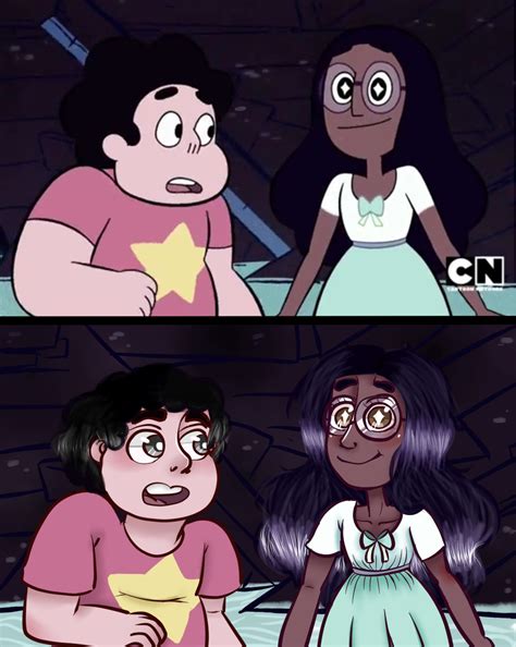 Steven And Connie Screencap Redraw By Papayawhipped On DeviantArt Steven And Connie Screencap Redraw By Papayawhipped On DeviantArt