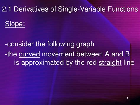 Ppt 2 Economic Applications Of Single Variable Calculus Powerpoint